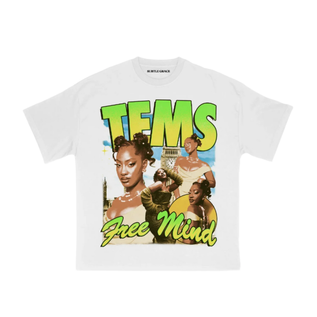 Tems Tee – Subtle Grace